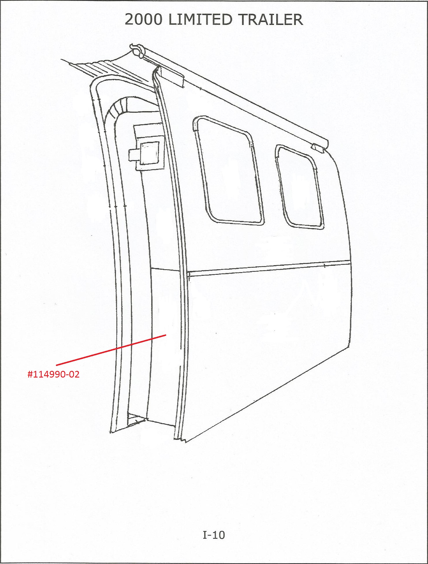 END SKIN, AFT | highskyrvparts.com