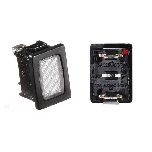 RV Designer Power Indicator Light Clear/Black Single S491 ...